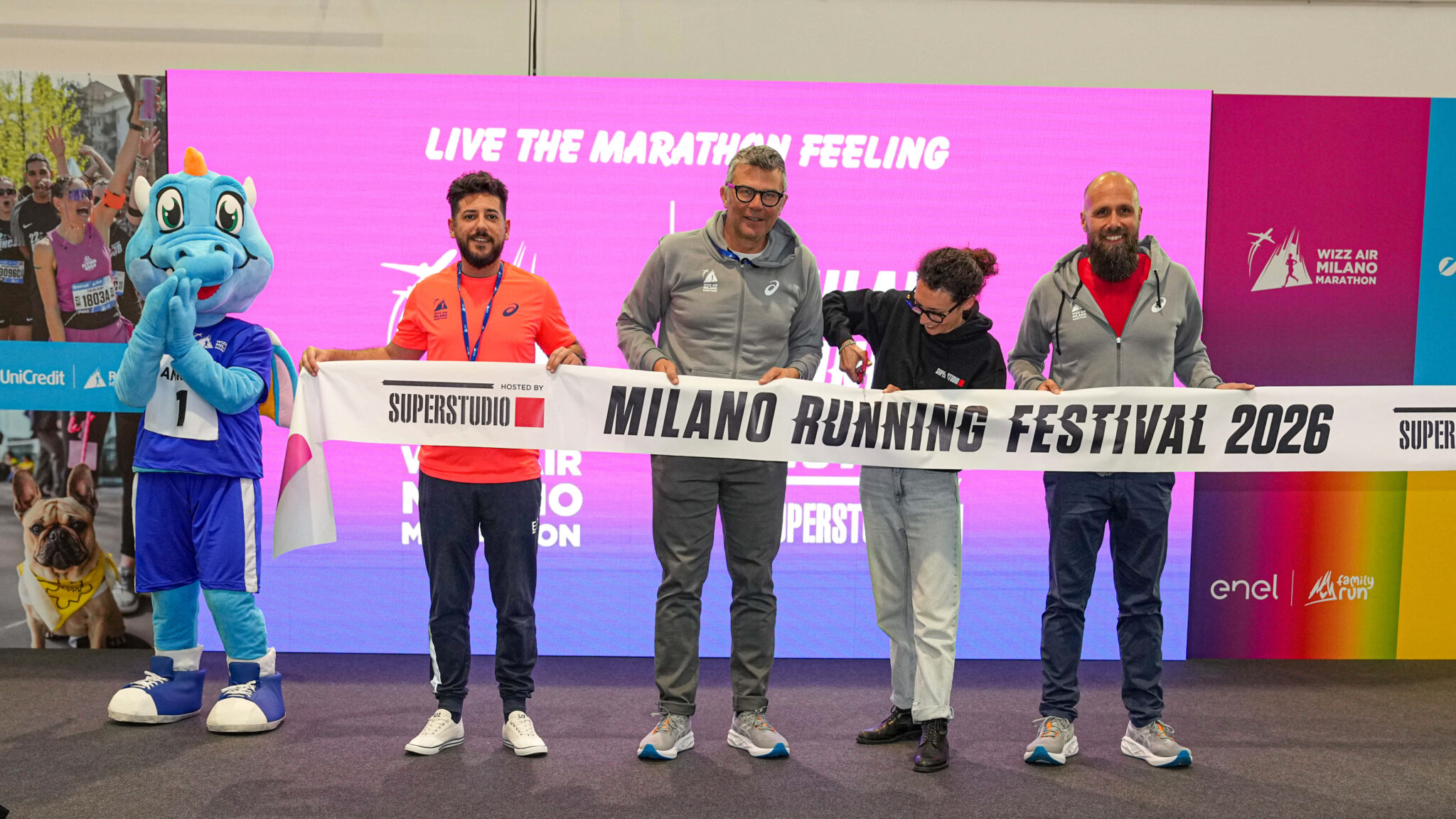 The Milano Running Festival has officially opened, the three-day event ...